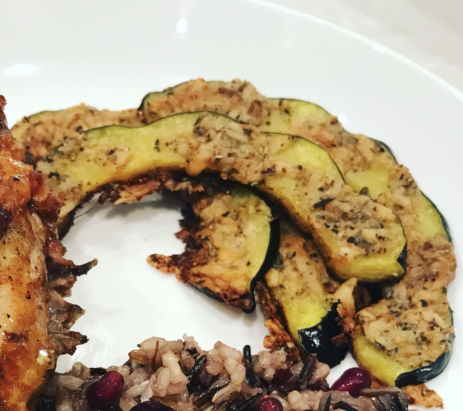 Parmesan Herb Acorn Squash – Chi Girl Cooks